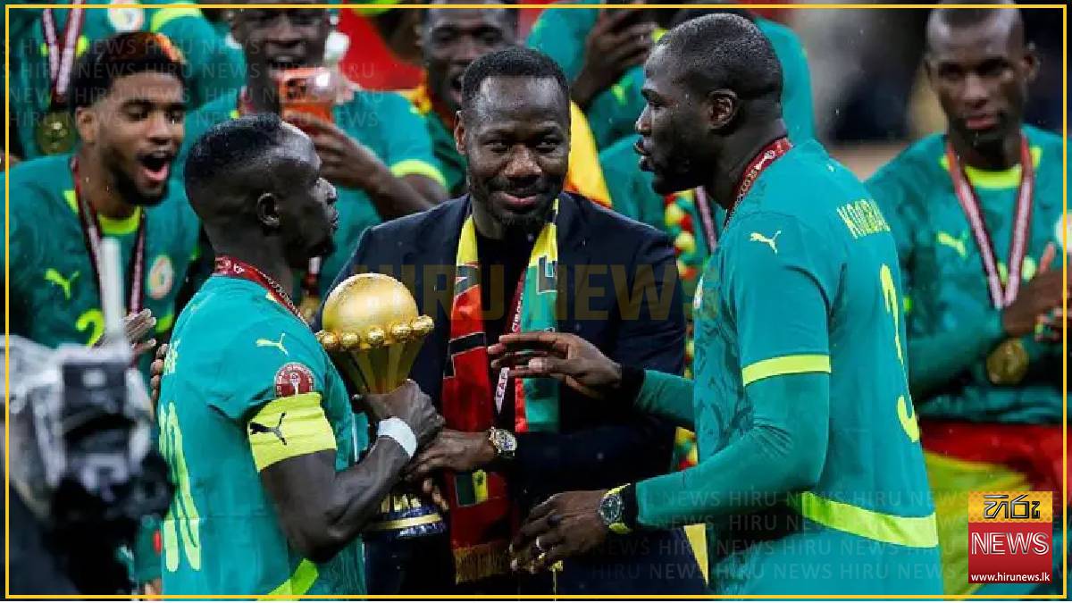 Senegal boss Thiaw banned after Afcon final chaos - Hiru News ...