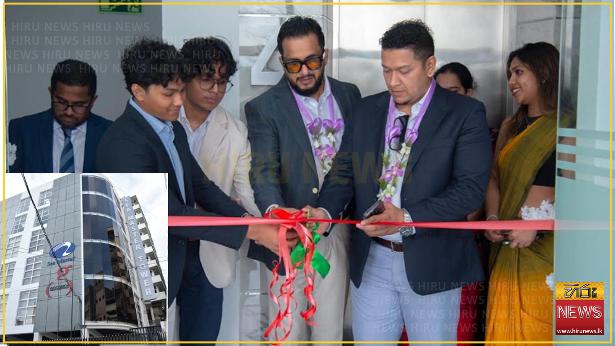 Sea Master Group opens Sea Master Tower in Colombo - Hiru News ...