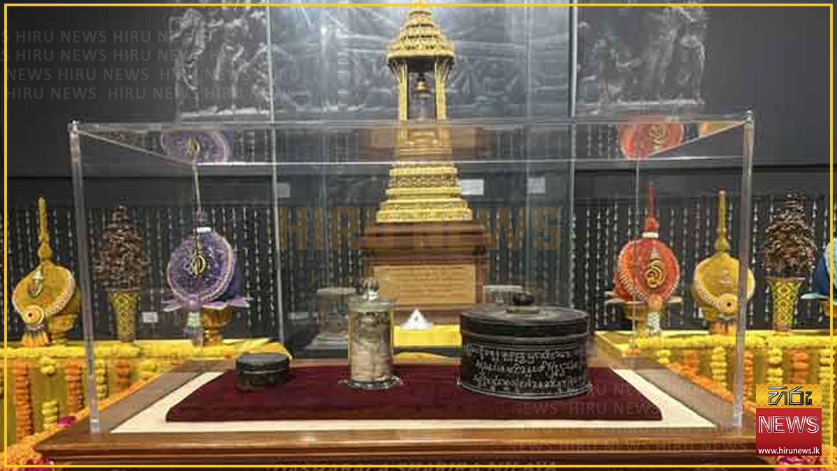 Sacred relics exposition continues - Hiru News - Srilanka's Number One ...