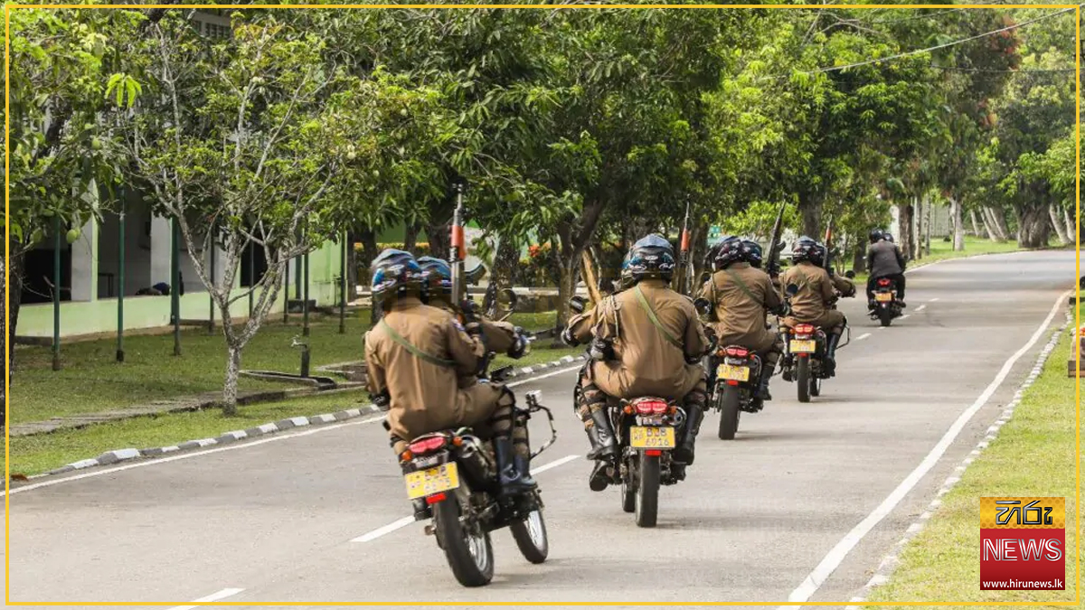 Police deploy 24-hour motorcycle squads - Gold FM News - Srilanka's ...