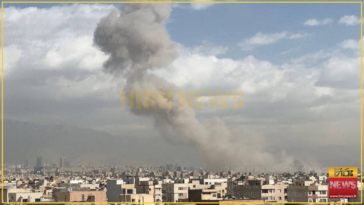 Loud explosions heard in Tehran - Gold FM News - Srilanka's Number One ...