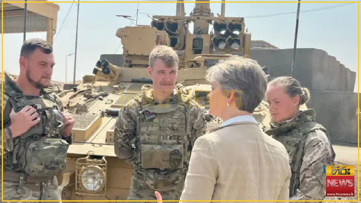 UK foreign secretary visits British troops in Saudi Arabia - Gold FM ...