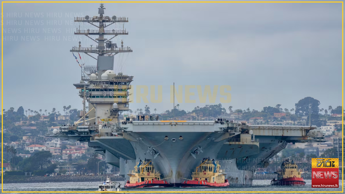 US Navy aircraft carrier's service being extended 10 months - Gold FM ...