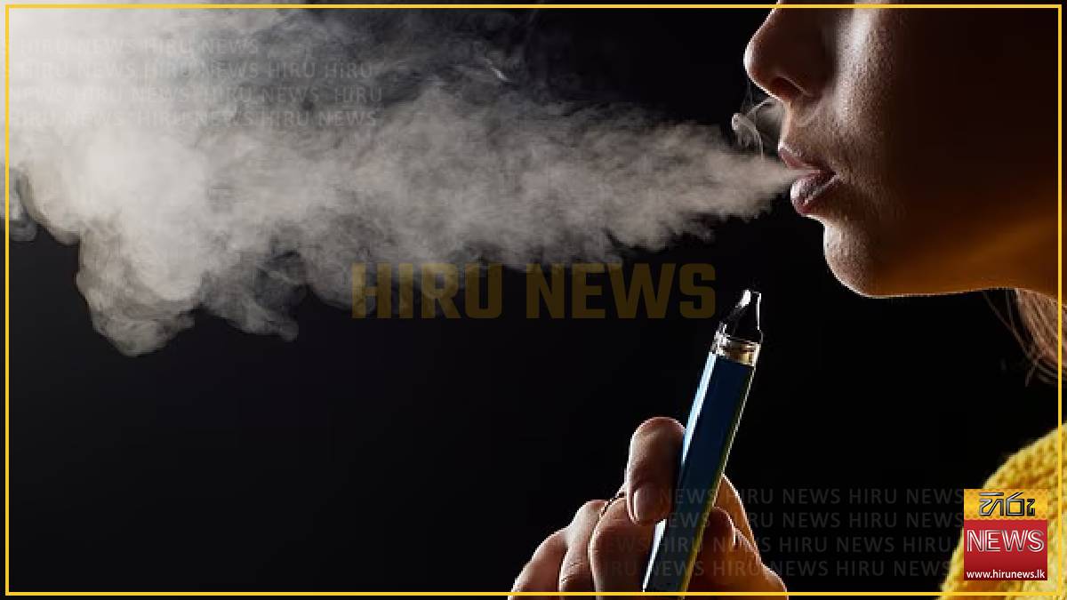 Vaping is just as bad as smoking - Hiru News - Srilanka's Number One ...