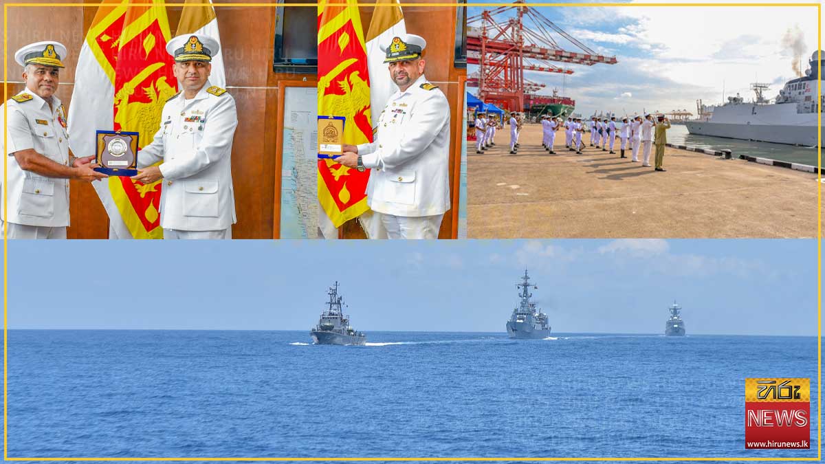 Pakistani warships depart after successful naval exercise - Gold FM ...