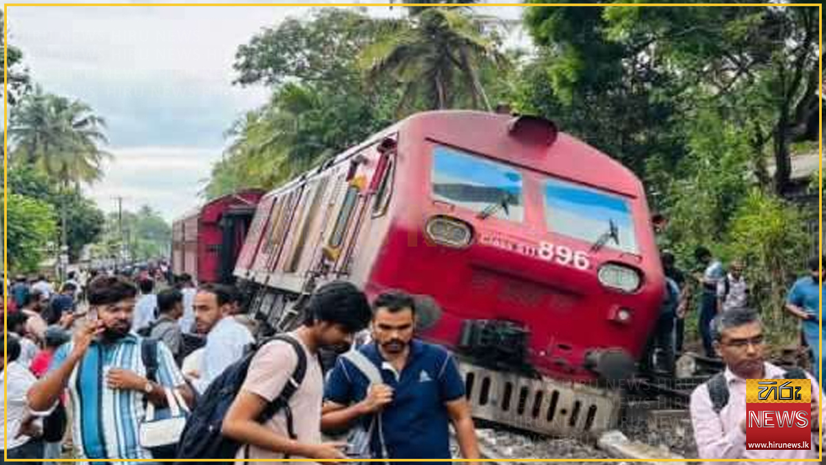 Sagarika express derails again - Gold FM News - Srilanka's Number One ...