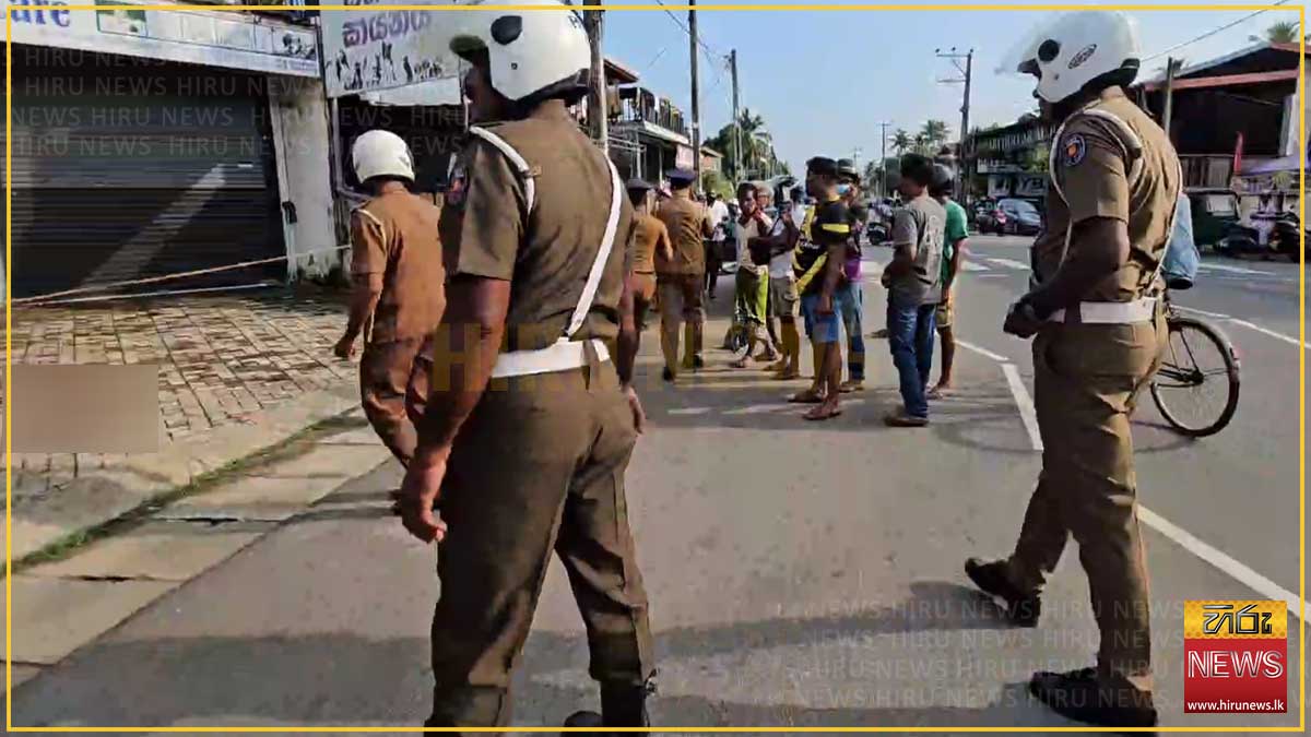 Individual injured in Galle shooting - Gold FM News - Srilanka's Number ...