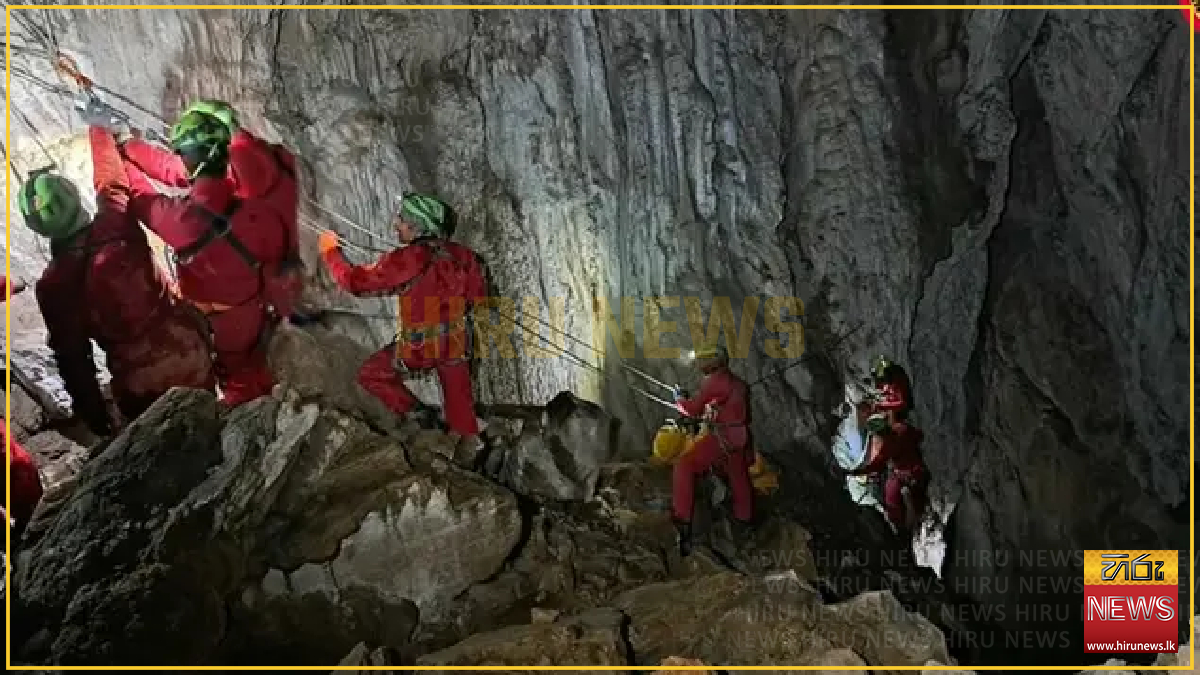 53 rescuers free man trapped in 120-metre Italian cave - Gold FM News ...