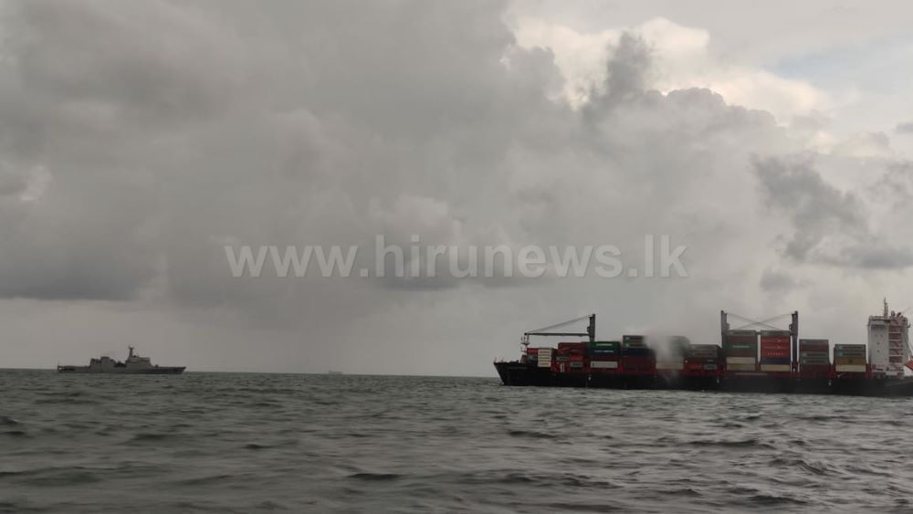 UPDATE: Fire breaks out aboard container ship carrying chemicals ...