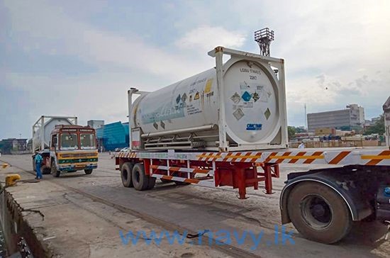 'Shakti joins Shakthi' to transport oxygen (Photos) - Hiru News ...