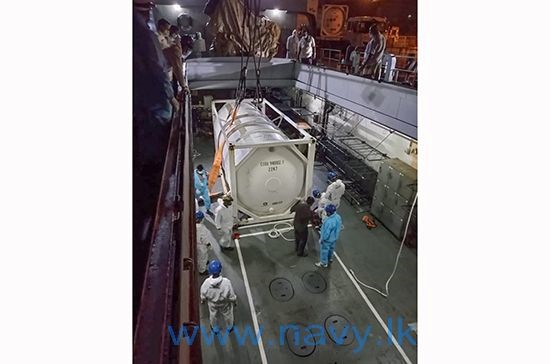 'Shakti joins Shakthi' to transport oxygen (Photos) - Hiru News ...