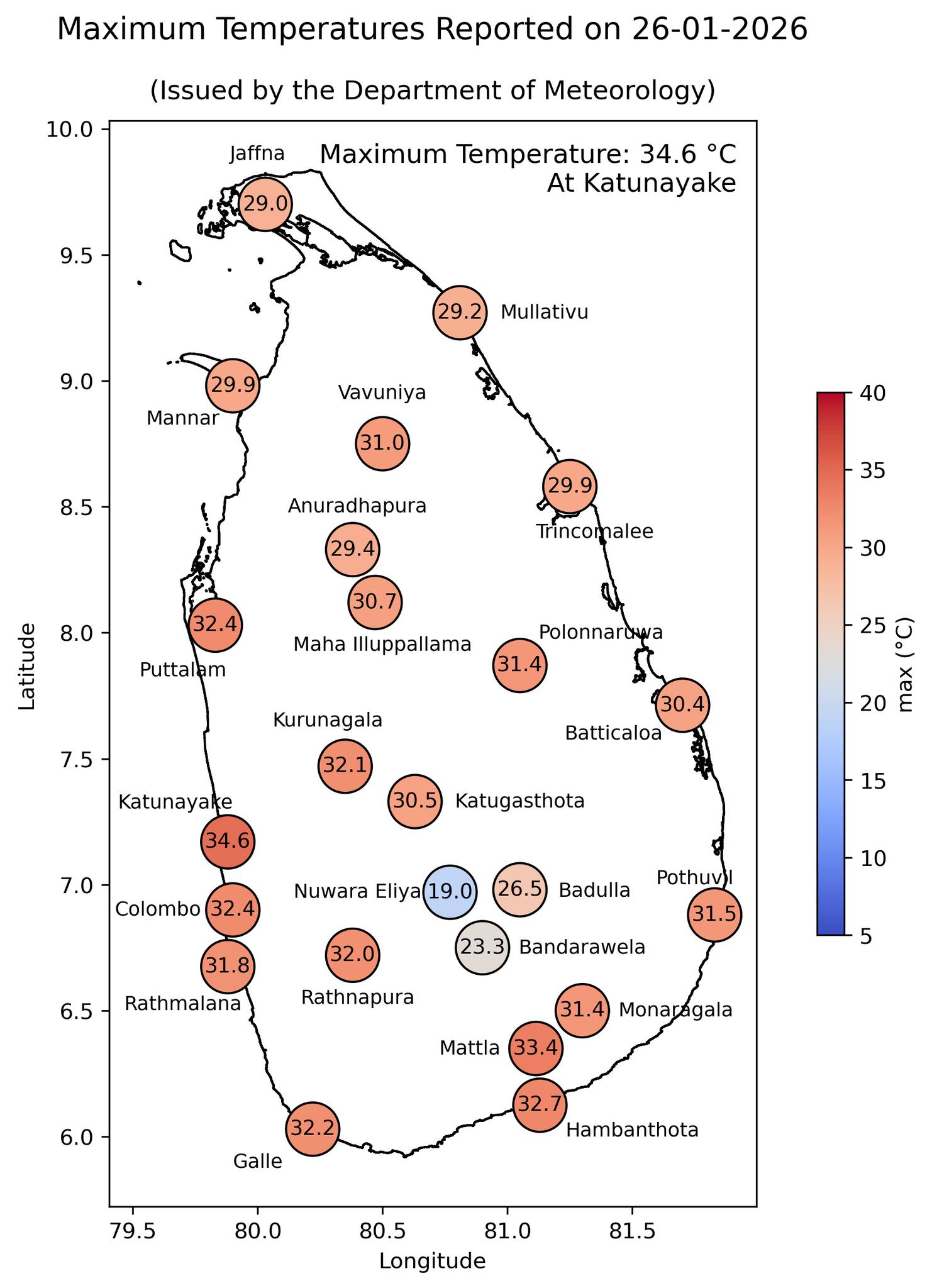 Katunayake records highest temperature - Hiru News - Srilanka's Number ...
